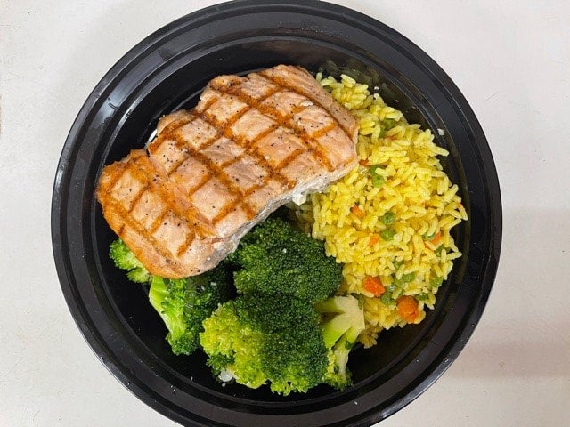 Individual Seafood Dinner | Prime Fine Catering